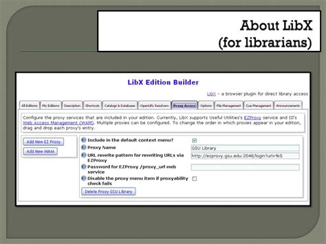 Ppt Libx Open Source Search And Discovery Tool By Jason Puckett Powerpoint Presentation Id