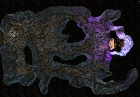 Ritual Cave With Animated Verison Available R Battlemaps