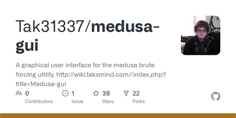 GitHub Tak31337 Medusa Gui A Graphical User Interface For The Medusa Brute Forcing Utility