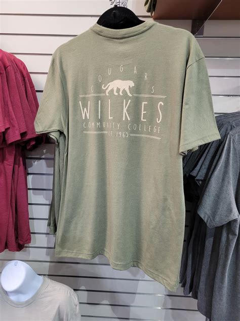 Wcc Cougars Tshirt Variety Of Colors Wilkes Community College Absher