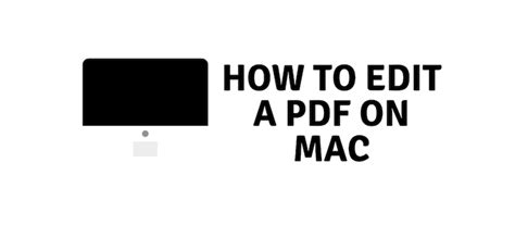 How To Edit A PDF On Mac Made Stuff Easy