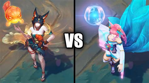 Lol Skin 】 金鱼枫姬 莲华温泉 阿狸 英雄联盟 皮肤预览 皮肤 视频 阿狸