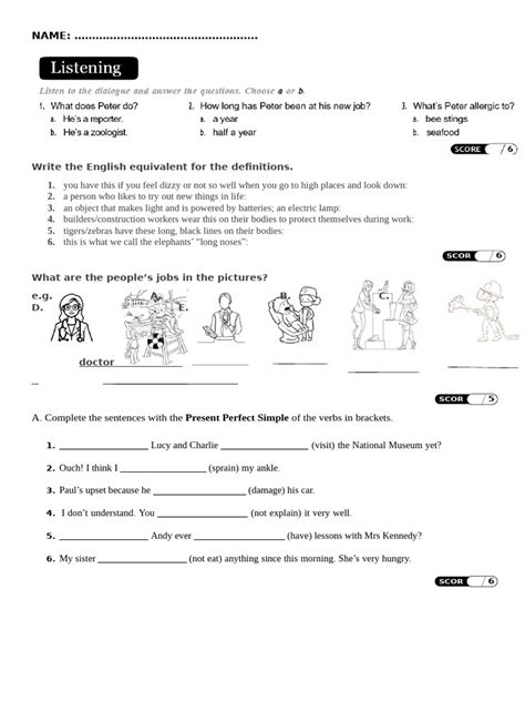 unit 2 test pdf grammar linguistics