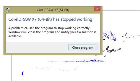 Bug Fixed In Update Still A Bug CorelDRAW X CorelDRAW Graphics Suite X CorelDRAW