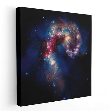 Ebern Designs Glittering Galaxy Canvas Print Wall Art Wayfair Canada