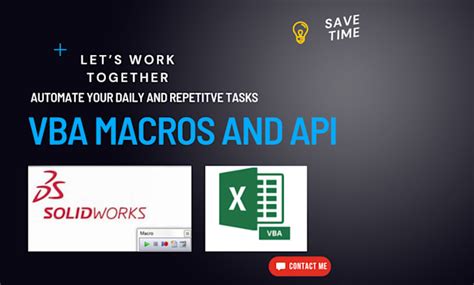 Automate Any Of Your Solidworks Tasks With Custom Vba Macros By