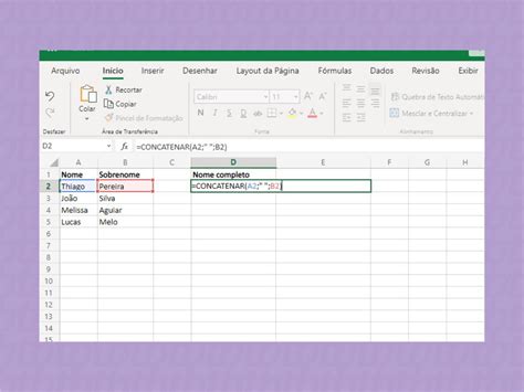Como Usar A Função Concatenar No Excel • Aplicativos E Software • Tecnoblog
