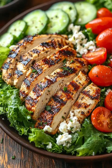 Grilled Chicken Salad Recipe For A Healthy And Flavorful Meal