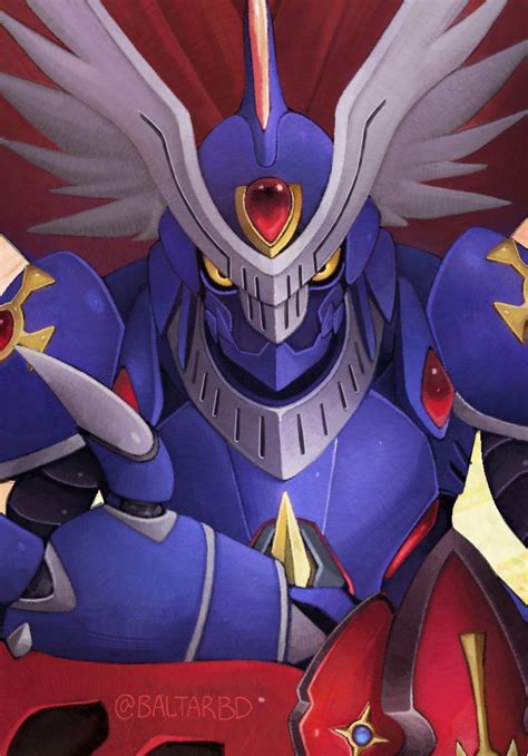 Bryweludramon And Ragnalordmon Digimon Drawn By Baltarbd Danbooru