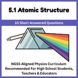 High School Physics Atomic Structure Word Problems Answer Key