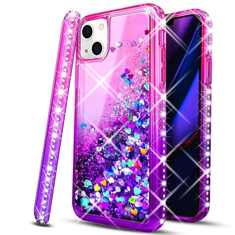 Iphone 13 Mini Case With Tempered Glass Protector Included Liquid