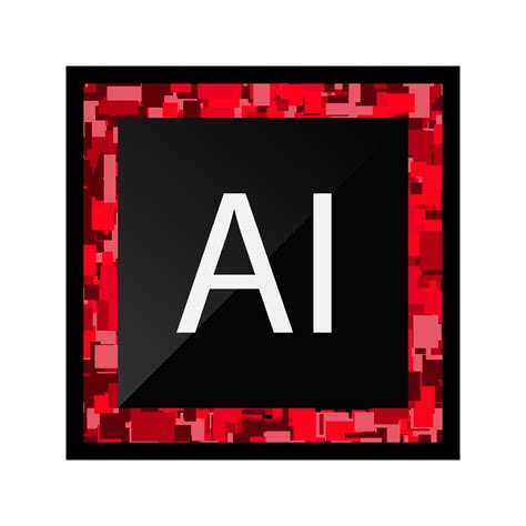 Microchip Vector Isolated AI Learning And Artificial Intelligence Concept Transparent