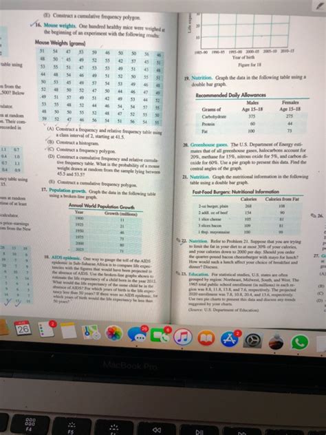 Exercises 111 1 A Construct A Frequency Table And