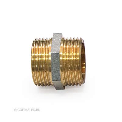 Латунные нипеля: Нипель латунный 1/2" дюйма