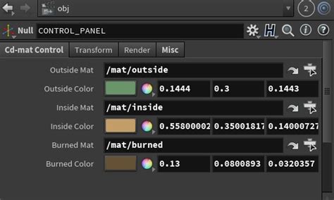 Parameter Interface Toggle Scripting Odforum
