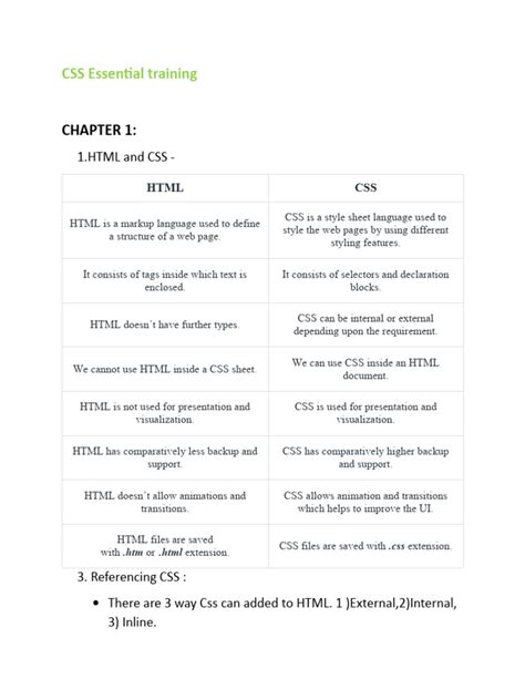 css essential training pdf html html element