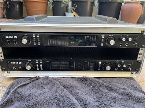 Two Universal Audio Apollo 8p Quad Thunderbolt 2 Audio Reverb