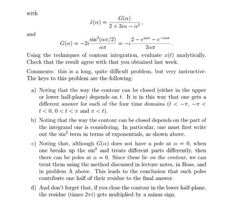 Solved A In Problem A In HW1 We Ended Up With An Expression Chegg Com