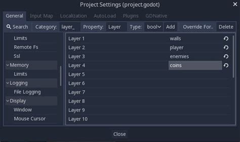 Confusion About Collision Layersmasks Godot
