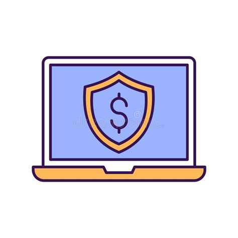 Program Installation Outline With Colors Fill Vector Icon That Can