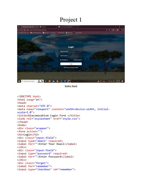 Best Computer Project Html Css Pdf Printing Text
