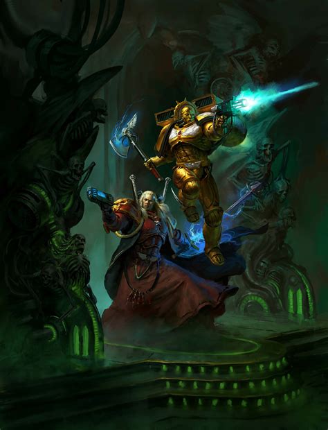 Artstation Dante Novel Cover Art Johan Grenier Warhammer 40k