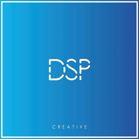 Premium Vector Dsp Premium Vector Latter Logo Design Creative Logo Vector Illustration Minimal