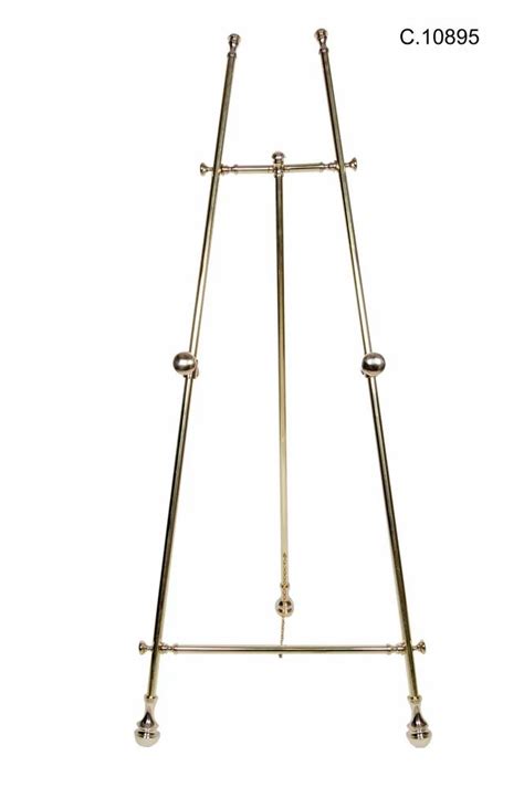 Antique Brass Easel Stand For Display And Decoration At Best Price In