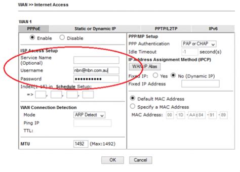 How To Connect A DrayTek Vigor2912 Router To DODO NBN DrayTek FAQ