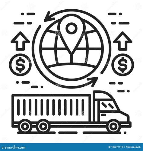 Export And Import Design Cartoon Vector 80698081