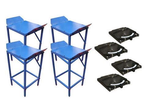 Atlas Alignment Stands W Turntables Exterior And Interior Vehicle