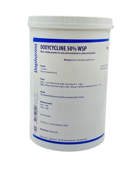 Doxycycline 50 A Broad Spectrum Antibiotic For The Treatment Of