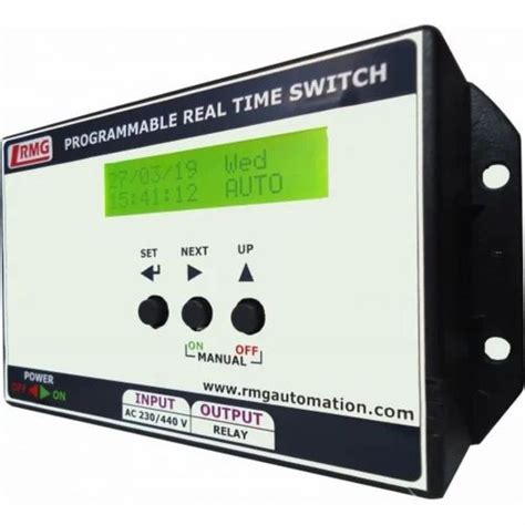 Rmg Automation Multi Purpose And Programmable Real Time Switch At ₹ 2799piece In Chennai