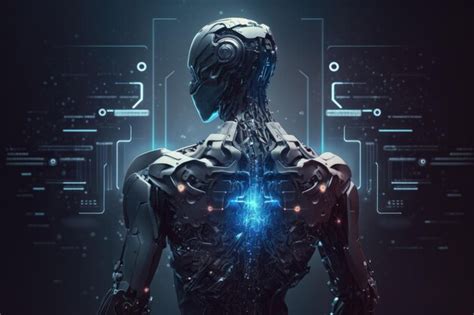 Premium Ai Image Digital Transformation Conceptual Illustration Ai