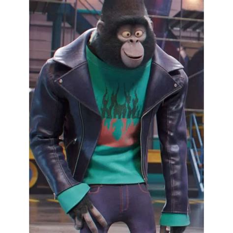 Sing 2 Movie Johnny Leather Jacket