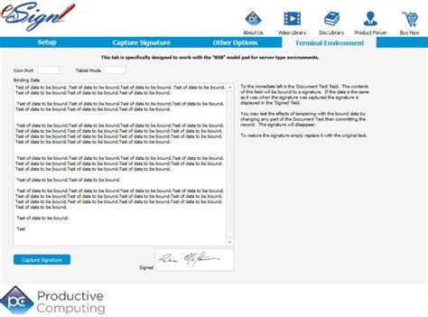 ESign Signature Capture Plug In For FileMaker Download Softpedia