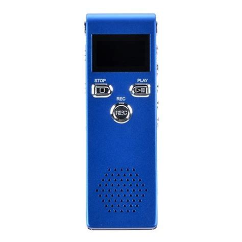 Generic Fashion Sk 015 Blue 8gb 650hr Digital Audio Voice Recorder