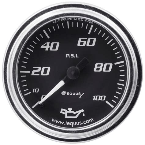 Equus E7500 7000 Series 5 Gauge Set 3 38 Inch Mech Speedometer