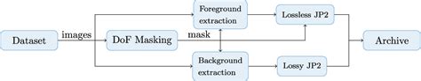 Figure 1 From Depth Of Field Segmentation For Near Lossless Image Compression And 3d