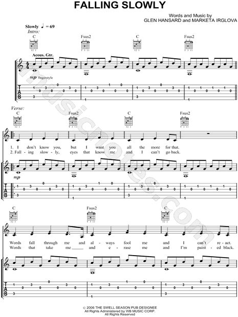 Falling Slowly