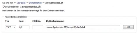 Office 365 Verify Domain Hosted At Genotec Thomas Maurer