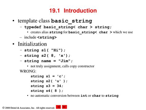 Ppt Chapter 19 Class String And Stream Processing Powerpoint