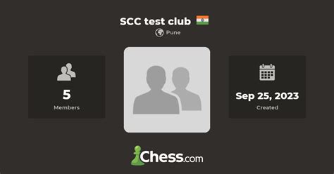 Scc Test Club Chess Club