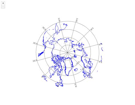Leaflet实现极地坐标投影 槑孒 博客园