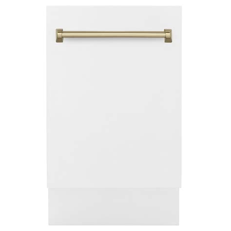 Zline Autograph Edition 18 51 Dba Built In Button Control Dishwasher