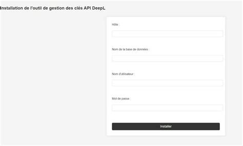 Clé Api Deepl Un Outil Pour Centraliser Et Suivre Sa Consommation