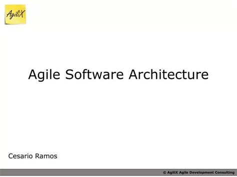 Ppt Agile Software Architecture Powerpoint Presentation Free