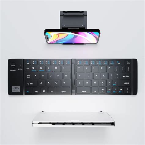 Fosa Folding Bluetooth Keyboard Wireless Folding Keyboard