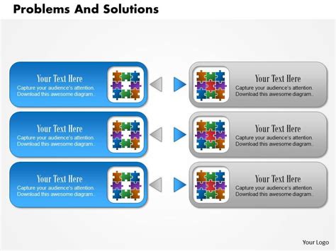 Problems And Solutions Powerpoint Presentation Slide Template PowerPoint Templates