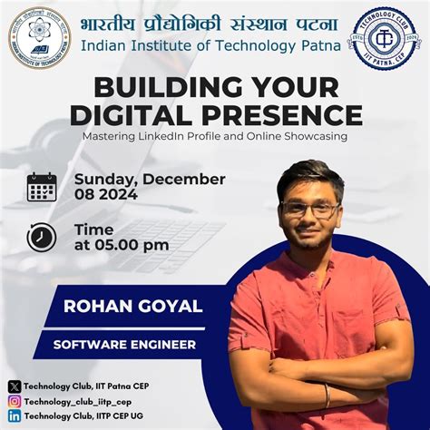 Technology Club Iitp Hybrid Programs On Linkedin Webinar